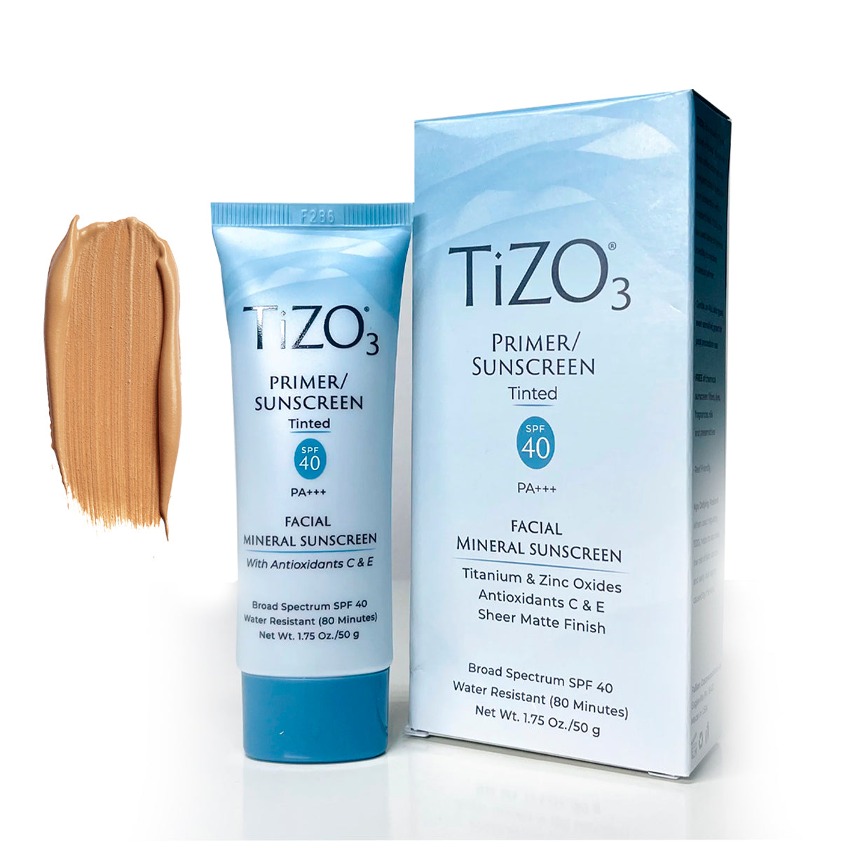 TiZO3 Primer Sunscreen Tinted 40 SPF Zafir Medical Center