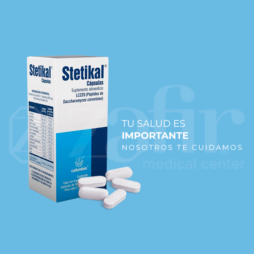 Stetikal 60 Cápsulas – Zafir Medical Center