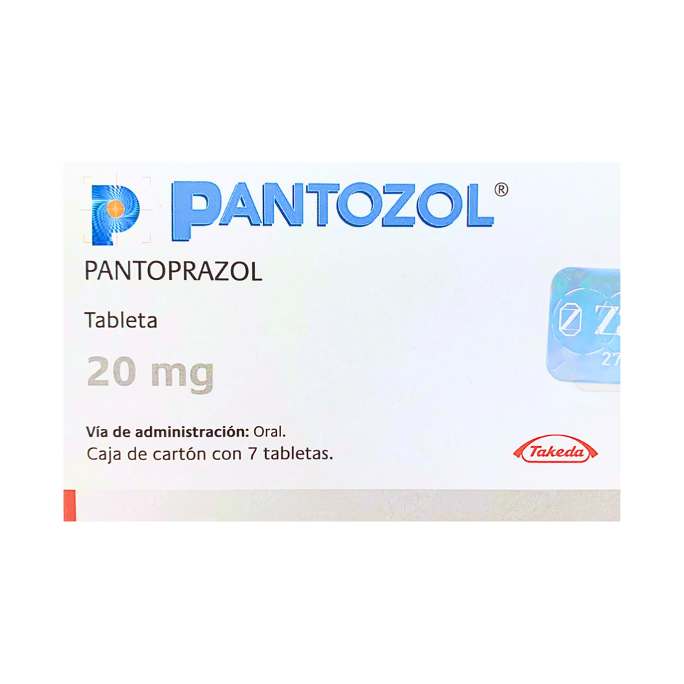 PANTOZOL PANTOPRAZOL 20 MG CAJA CON 7 TABLETAS – Zafir Medical Center